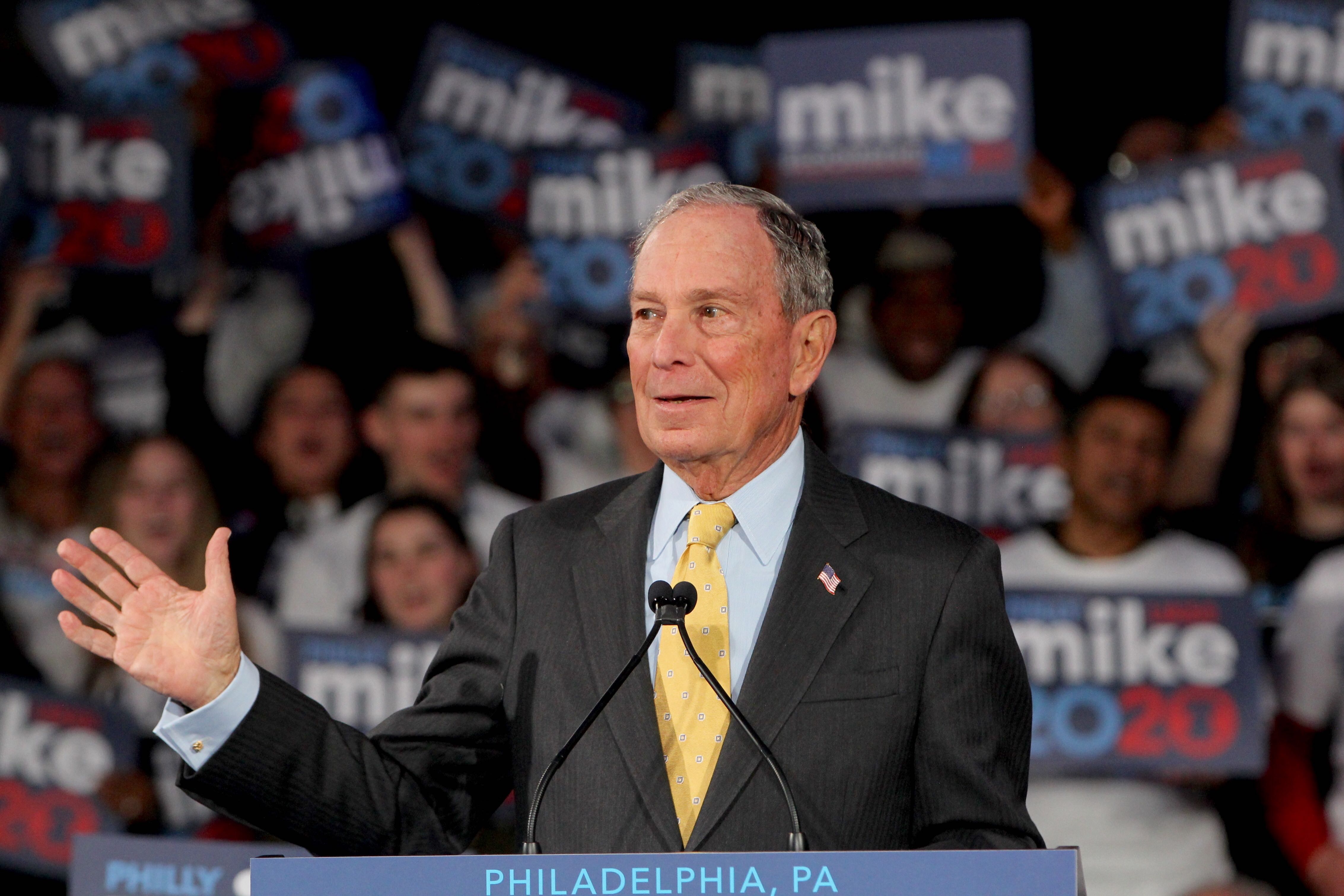 Mike Bloomberg pitches ‘Get It Done’ message to Pa. voters - WHYY