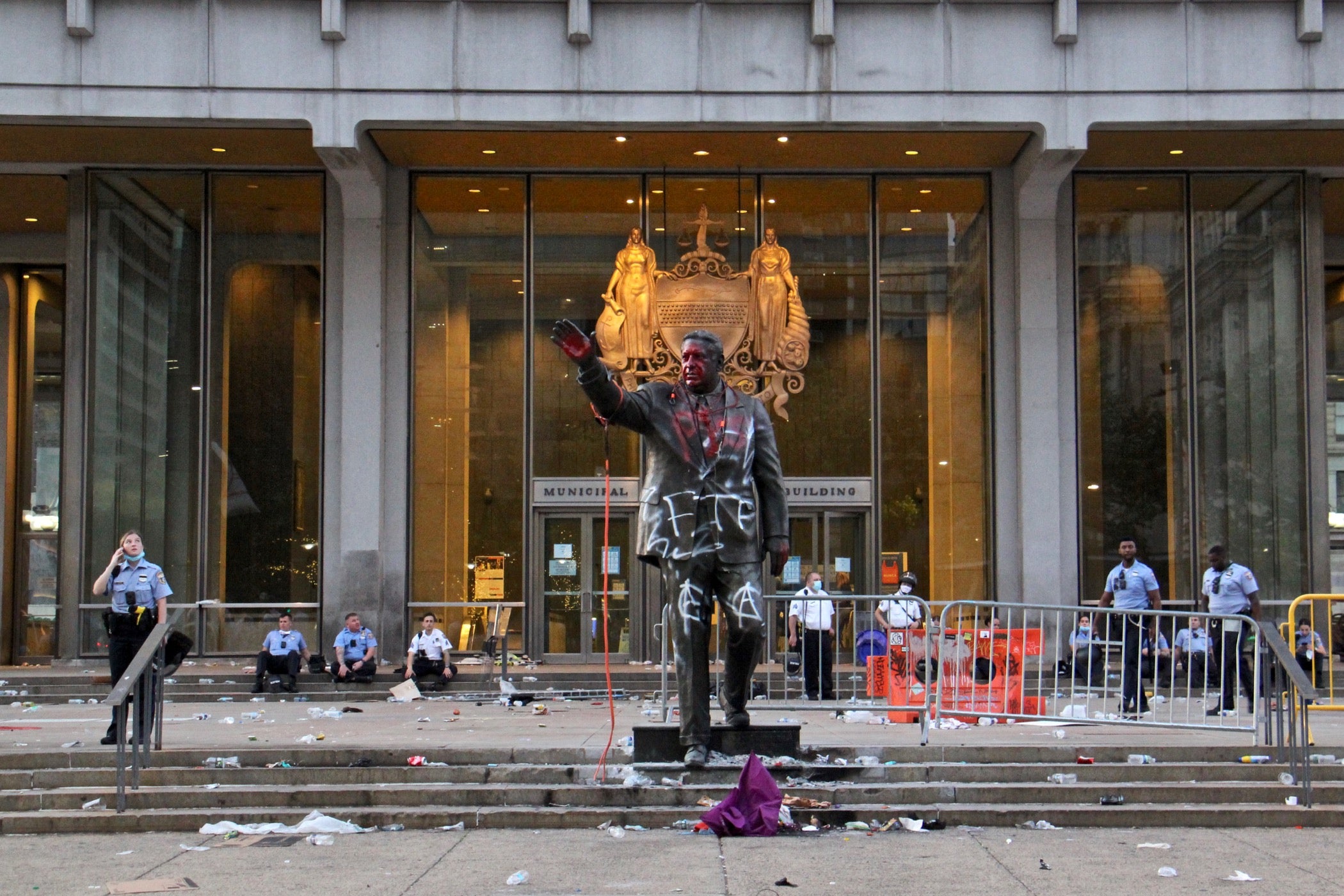 Legal loophole allowed Rizzo statue to be removed quickly - WHYY