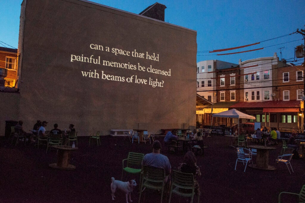Philadelphia artists reimagine Rizzo mural wall in Italian Market - WHYY