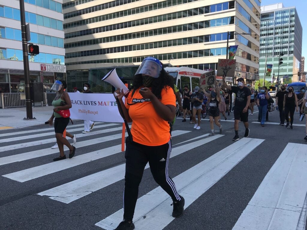 Philly protest marks deaths of Sandra Bland, Breonna Taylor - WHYY
