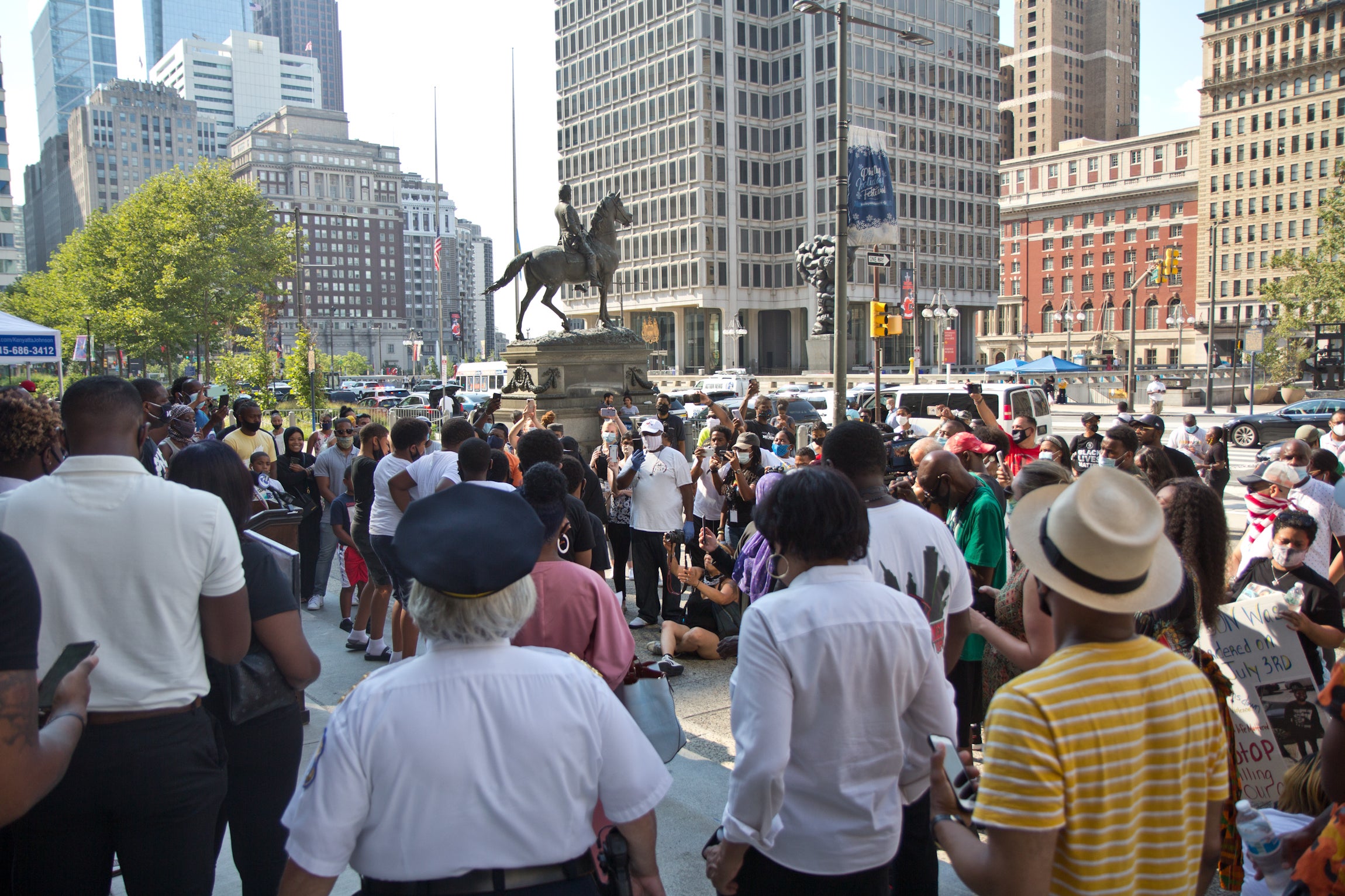Philly leaders rally after another weekend of shootings - WHYY