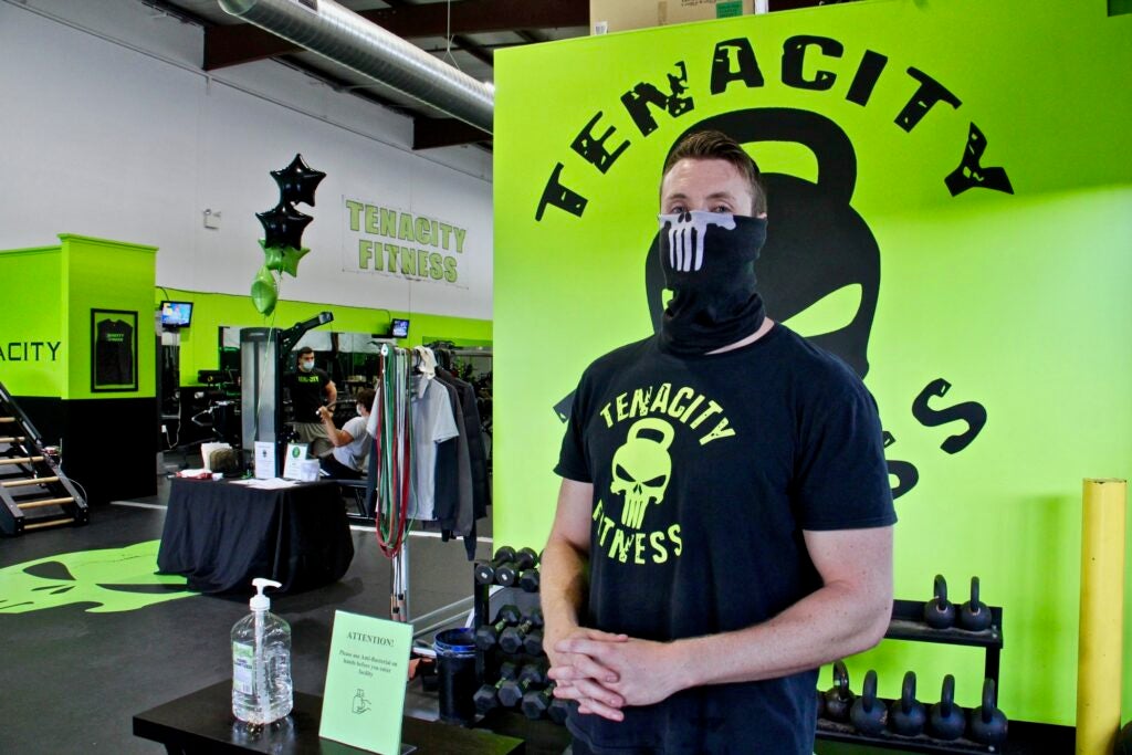 N.J. gyms reopen for the first time in five months - WHYY