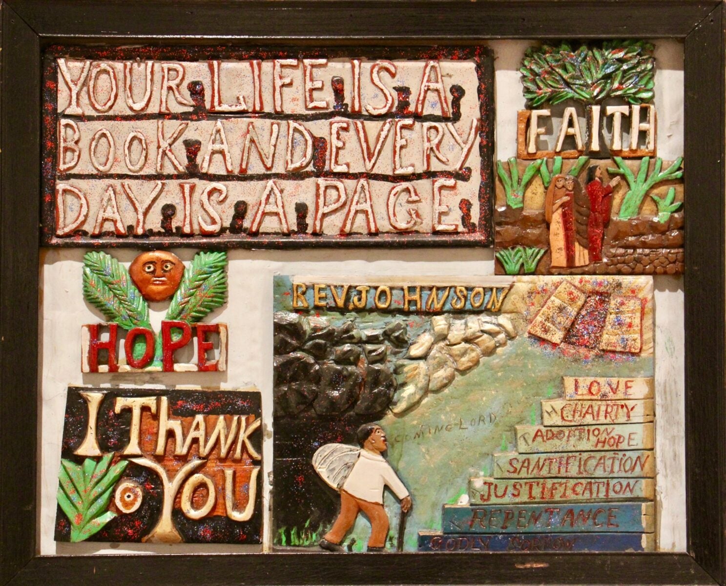 Elijah Pierce’s wood carvings bring a new show to Barnes - WHYY