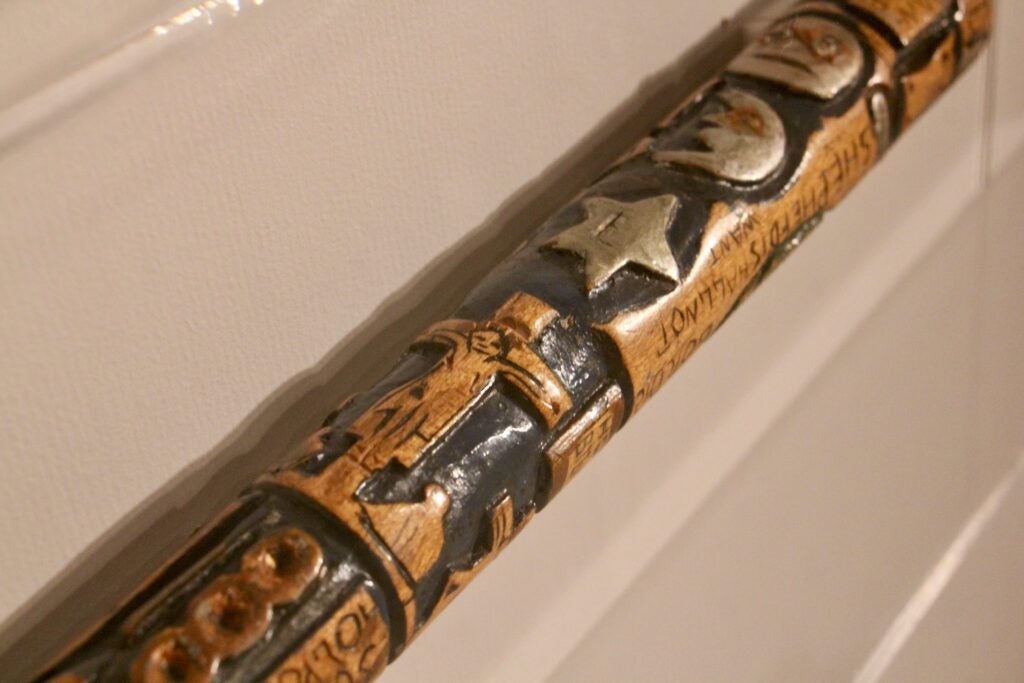 Elijah Pierce’s wood carvings bring a new show to Barnes - WHYY