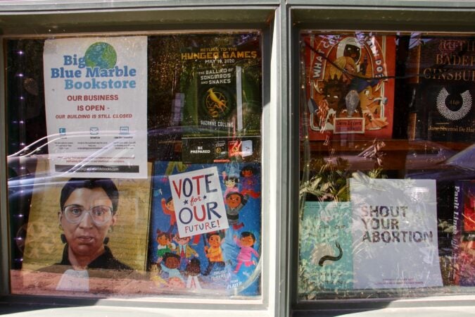 Philadelphians window displays help get out the vote - WHYY
