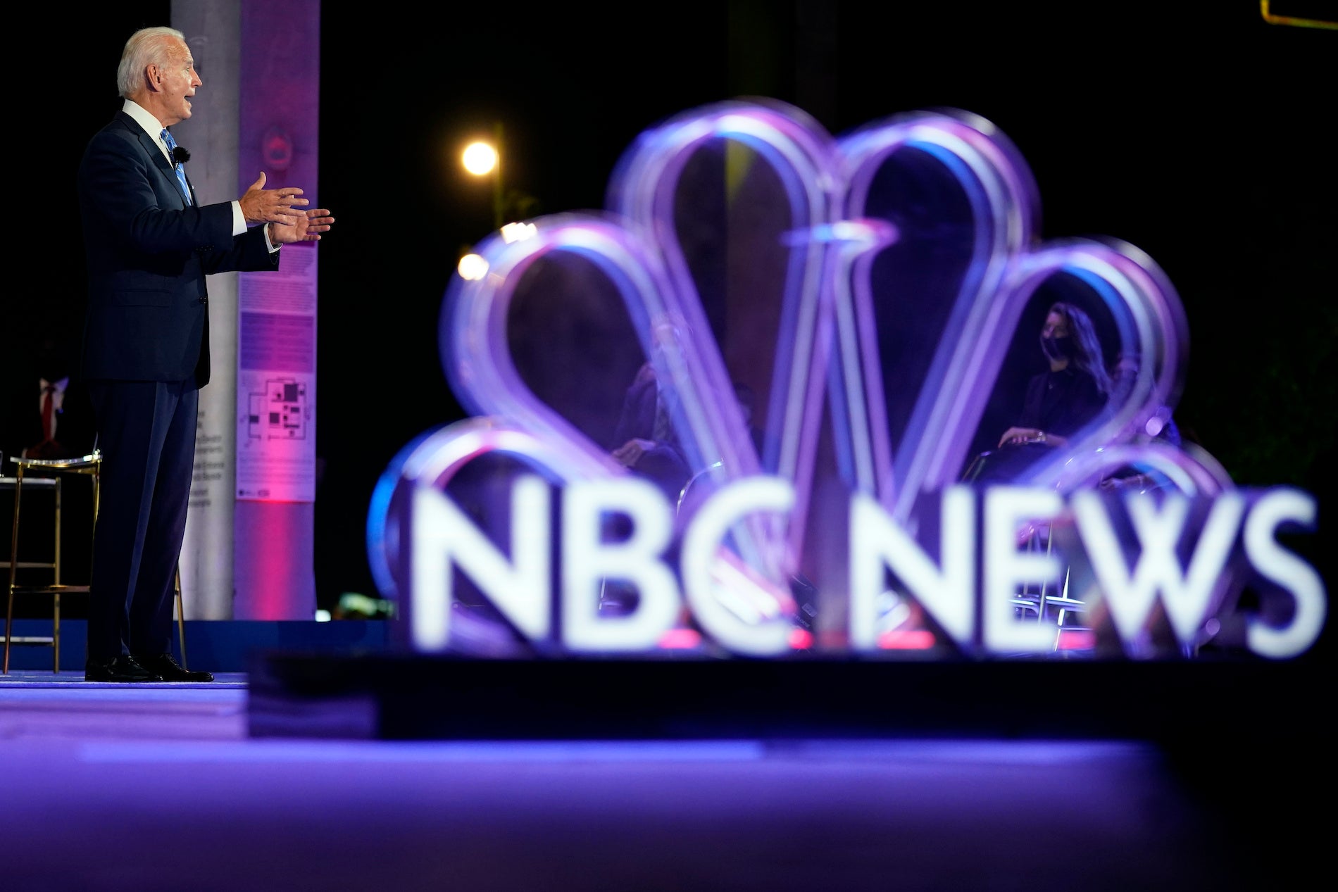 NBC holds fast to dueling town halls despite celebrity anger - WHYY
