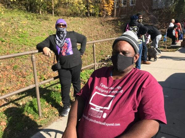 Philly celebrates Biden-Harris win with car horns, cowbells - WHYY