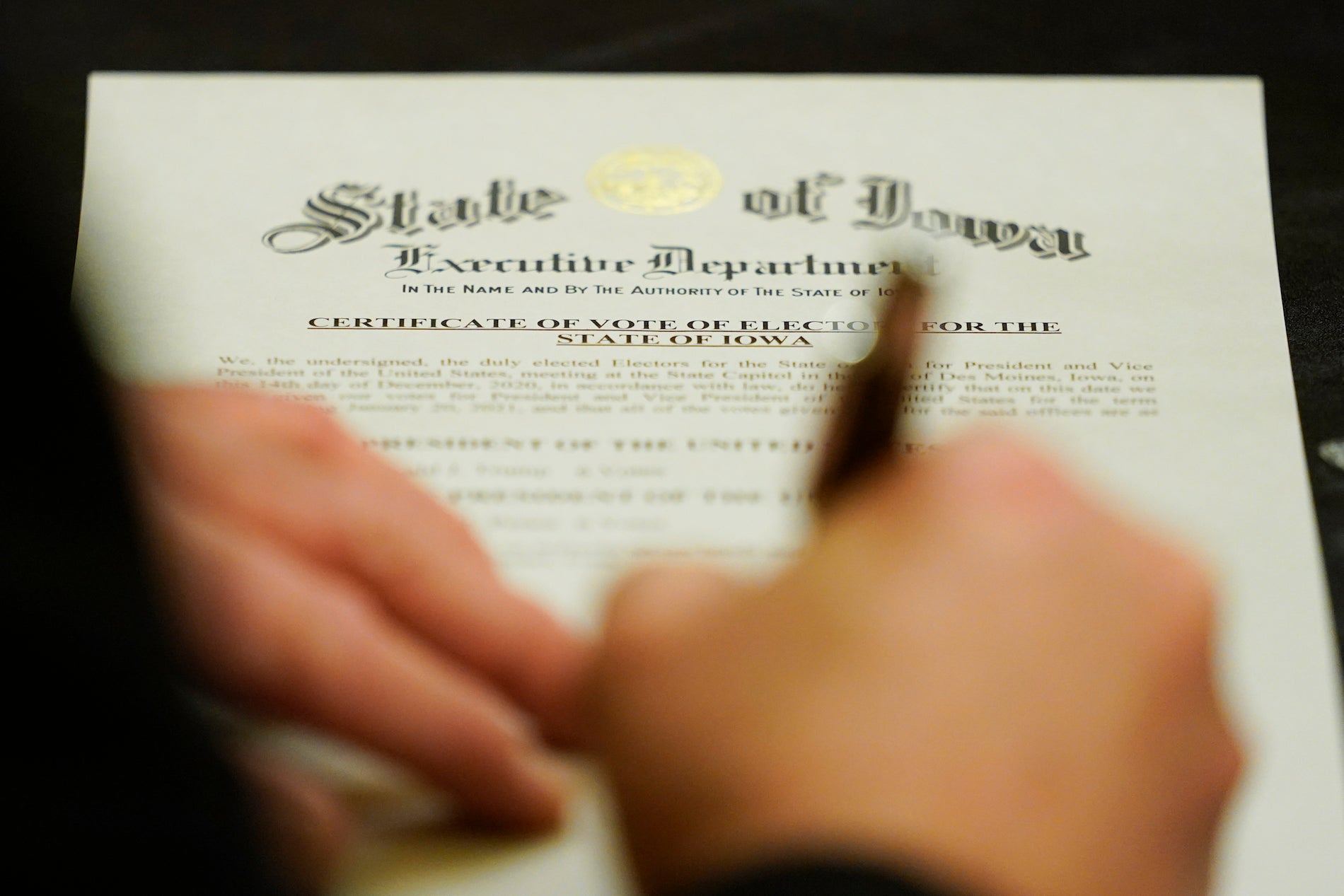 Biden clears 270-vote mark as electors affirm his victory - WHYY