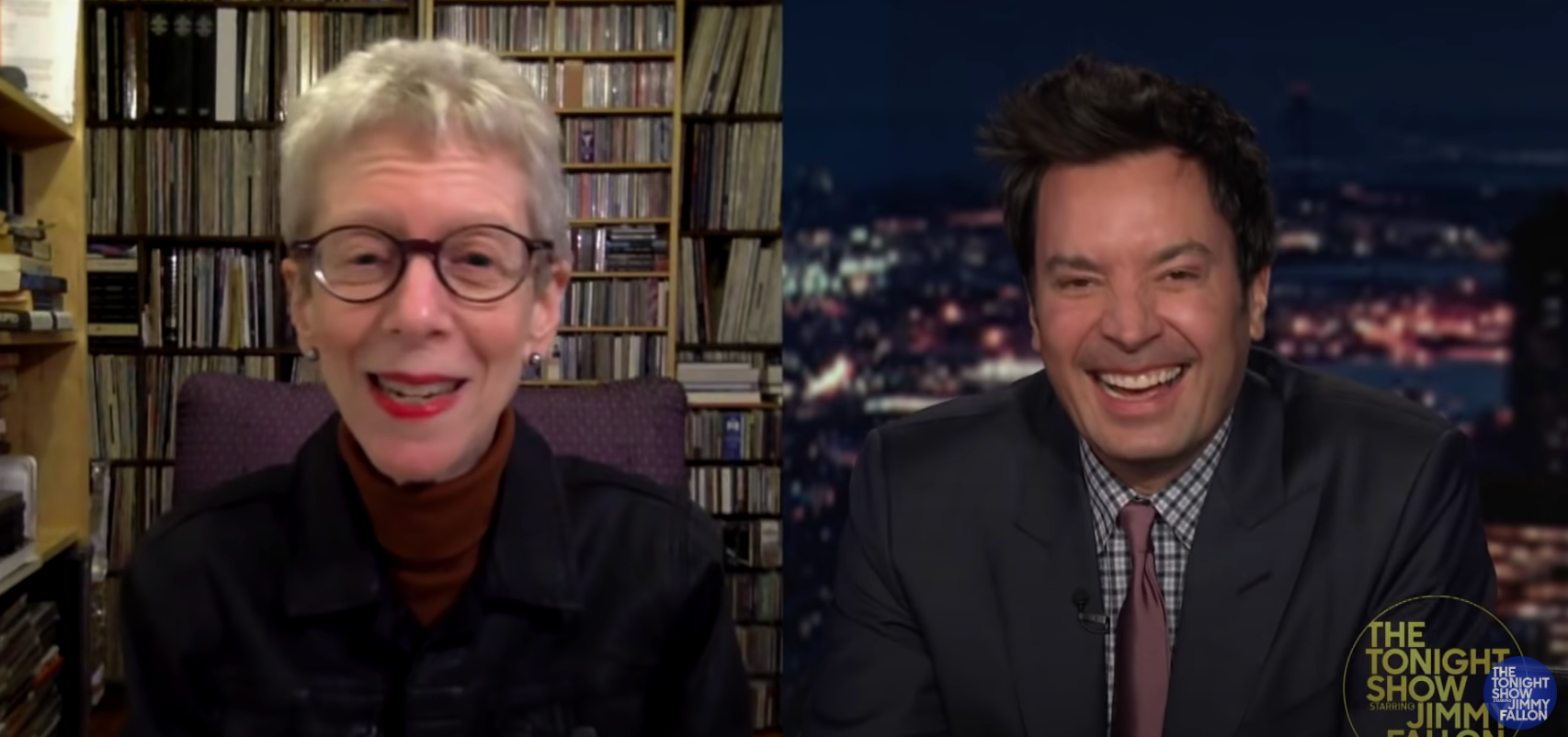 Watch: Fresh Air's Terry Gross with Jimmy Fallon on The Tonight Show - WHYY