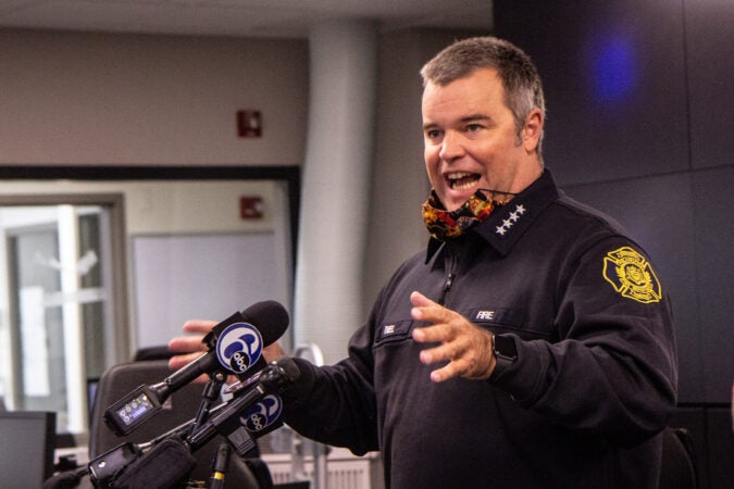 Philly fire department giving shots, battling vaccine skepticism - WHYY