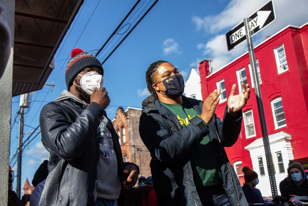 Ya Fav Trashman, Malcolm Kenyatta lead MLK Day cleanup - WHYY