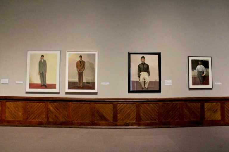 PAFA honors artist Gilbert Lewis and his model Anthony Rullo - WHYY