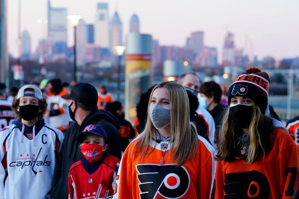 Philadelphia Flyers fans, workers return to Wells Fargo Center - WHYY