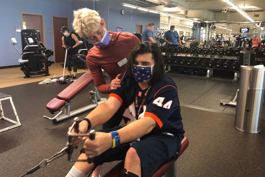 Exercising at YMCA a ‘slam dunkeroo’ for people with disabilities - WHYY
