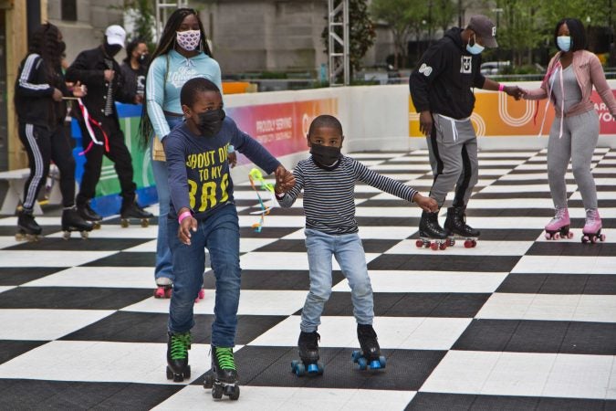 Roller skating at Dilworth Park in Philly opens - WHYY