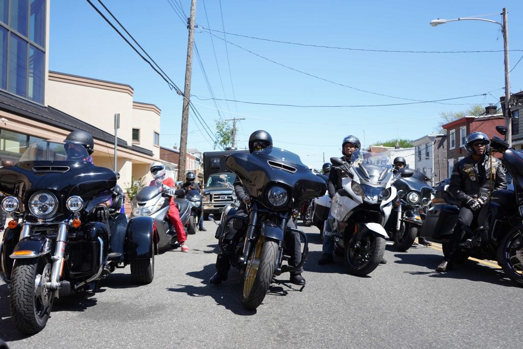 Black Bikers Vote rides through Philadelphia to urge turnout - WHYY