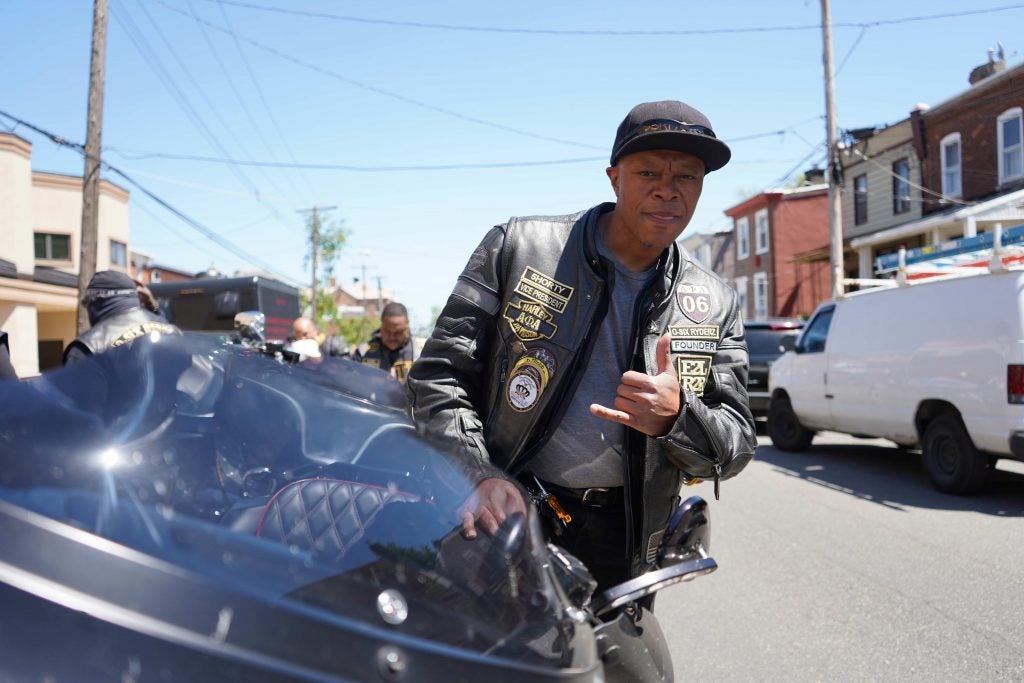 Black Bikers Vote rides through Philadelphia to urge turnout - WHYY