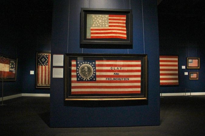 The American flag unfolds a history of national ideals - WHYY