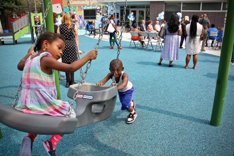 Philly opens ‘intergenerational’ playground at 8th and Diamond - WHYY