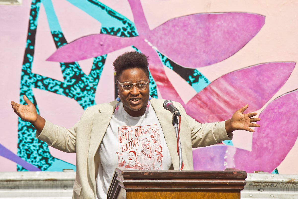 Philly gets its first trans mural - WHYY