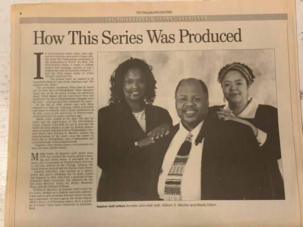 Veteran journalist Annette John Hall retires from WHYY - WHYY
