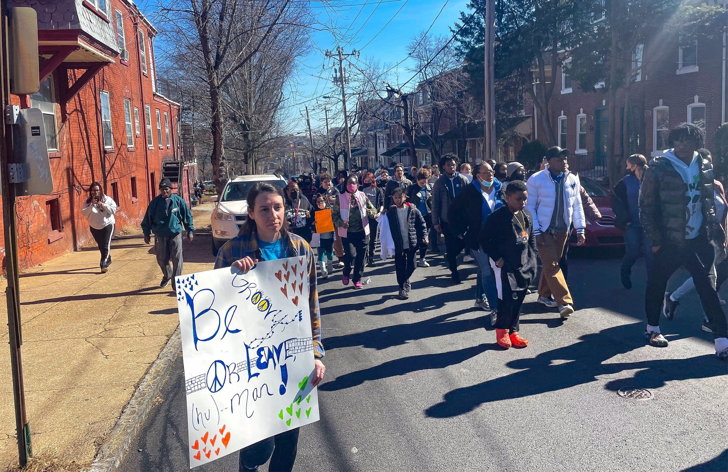 Covid couldn’t stop Wilmington’s 10th annual MLK peace march - WHYY
