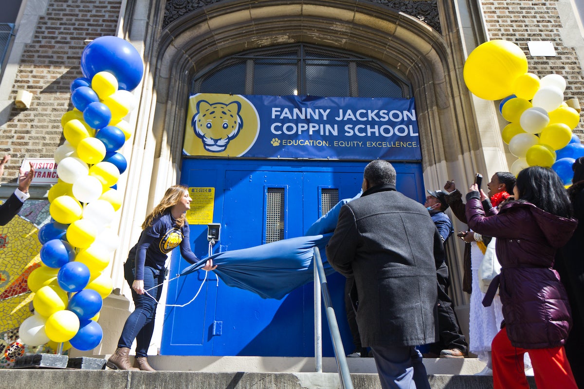Philly school celebrates new namesake: Fanny Jackson Coppin - WHYY