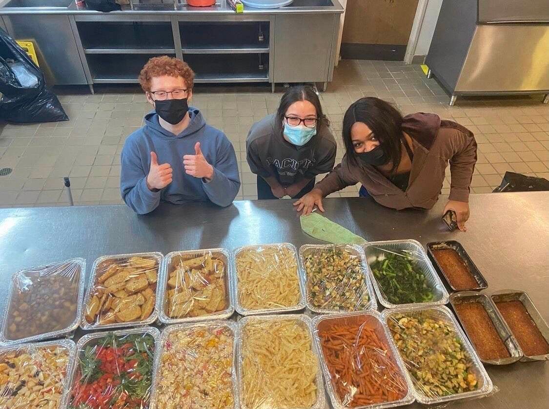 Meet the teens behind a Montco Food Not Bombs group - WHYY