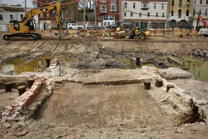 Philly history revealed in waterfront excavation - WHYY