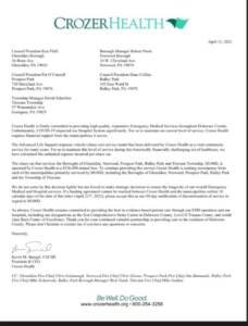 Crozer Health threatening to shutter paramedic services in Delco - WHYY