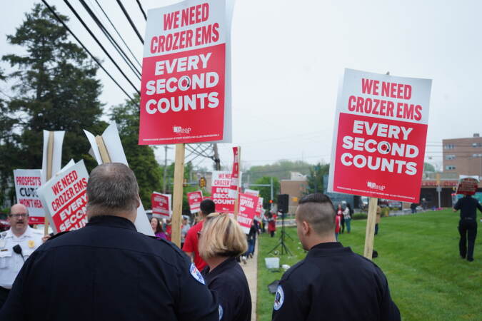 PASNAP rallies against Crozer Health closures - WHYY