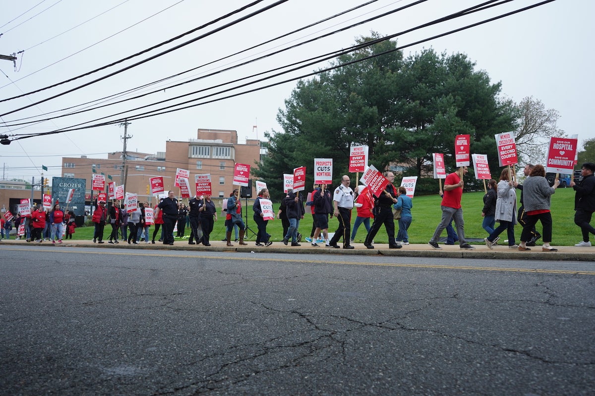 PASNAP holds rally calling attention to Crozer Health closures - Tru ...