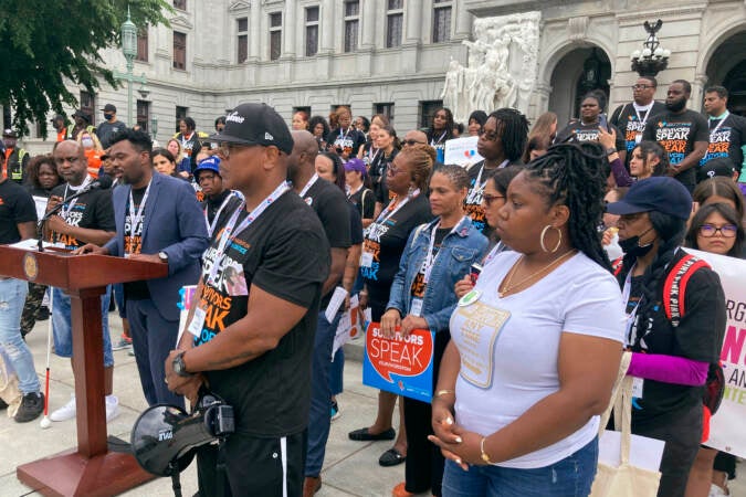 State Capitol rally urges action to fight crime, aid victims - WHYY