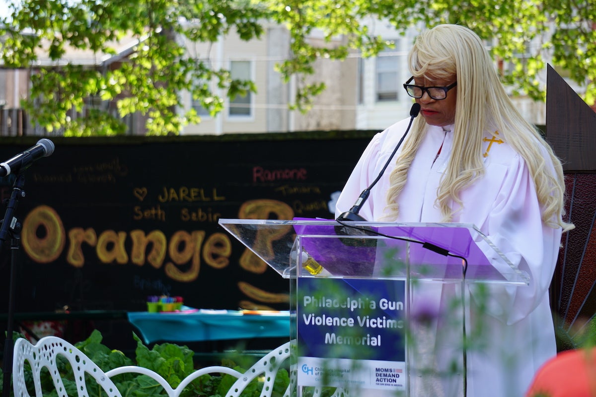 CHOP garden dedicated to Philly’s victims of gun violence - WHYY
