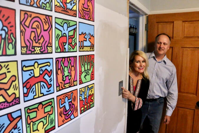 Keith Haring’s childhood bedroom doodle to be auctioned - WHYY