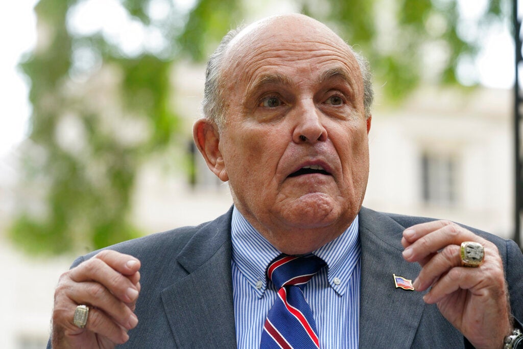 Giuliani is target of election probe, his lawyers are told - WHYY