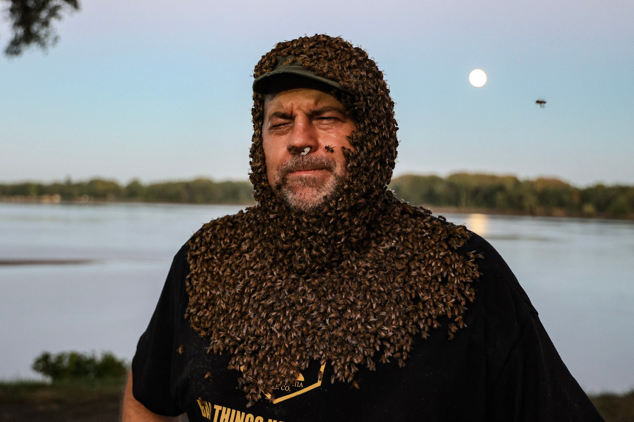 Photo essay: ‘Bee Beard’ returns to Philadelphia’s Honey Festival - WHYY