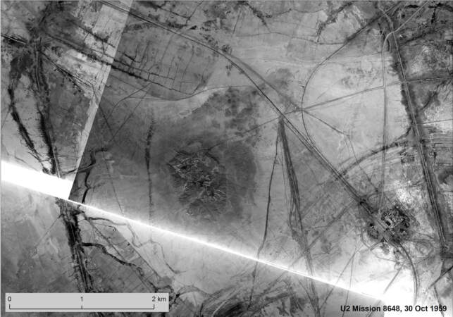 CIA photos from U-2 spy planes have new life in archeology - WHYY