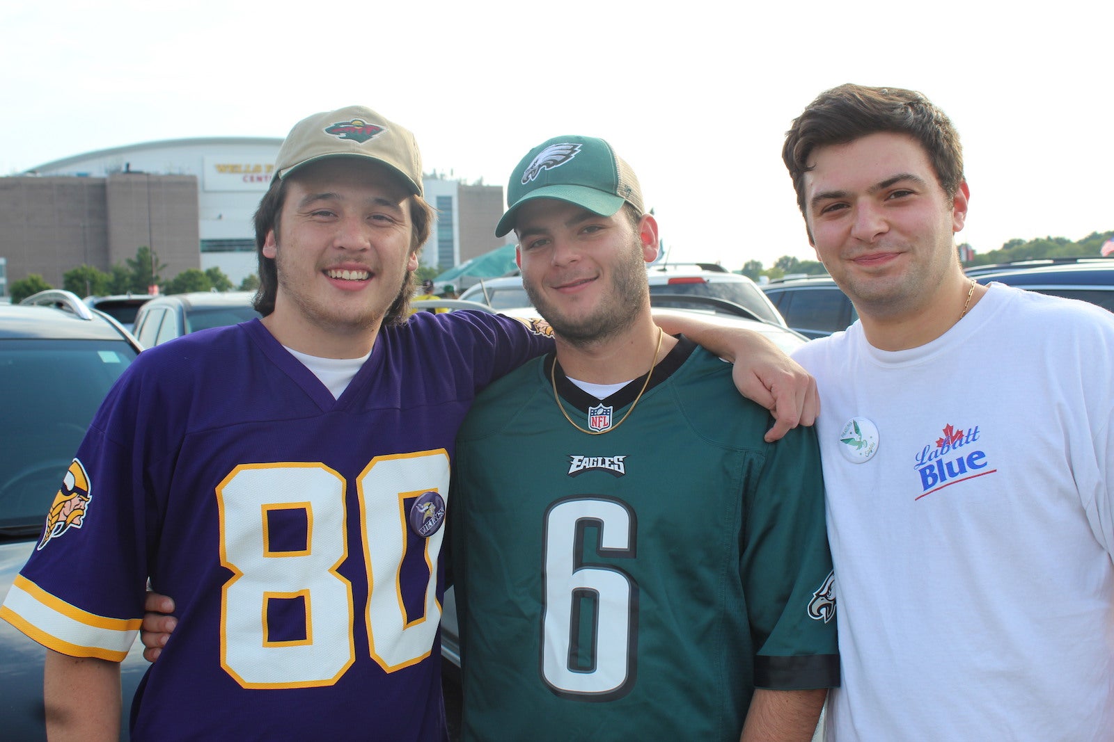 Philadelphia fans tailgate at Lincoln Financial before home opener - WHYY
