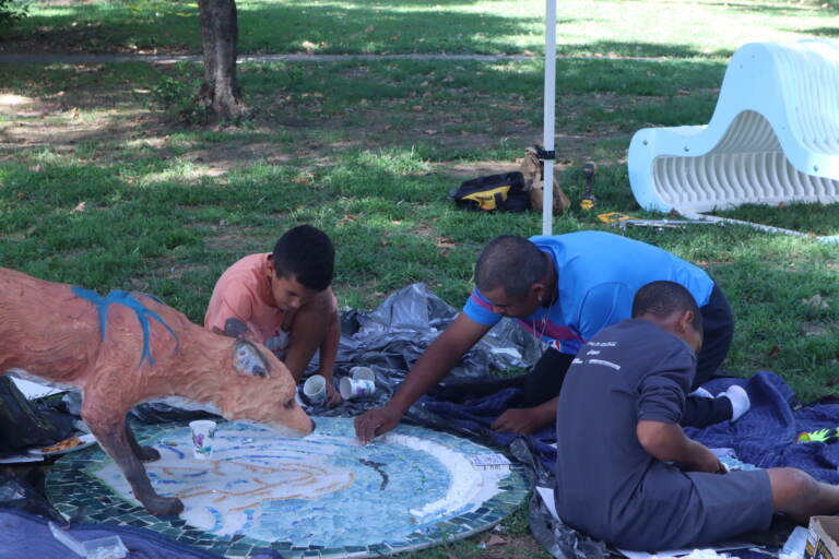 Juniata Park’s new River Alive! Trail teaches about nature - WHYY