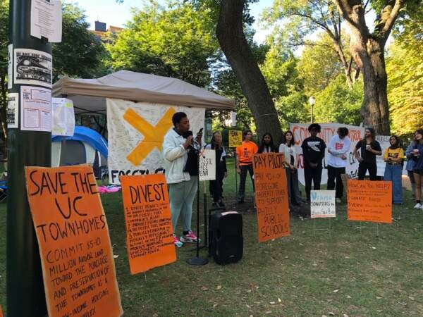 Penn student protesters accuse school of ‘intimidation’ - WHYY