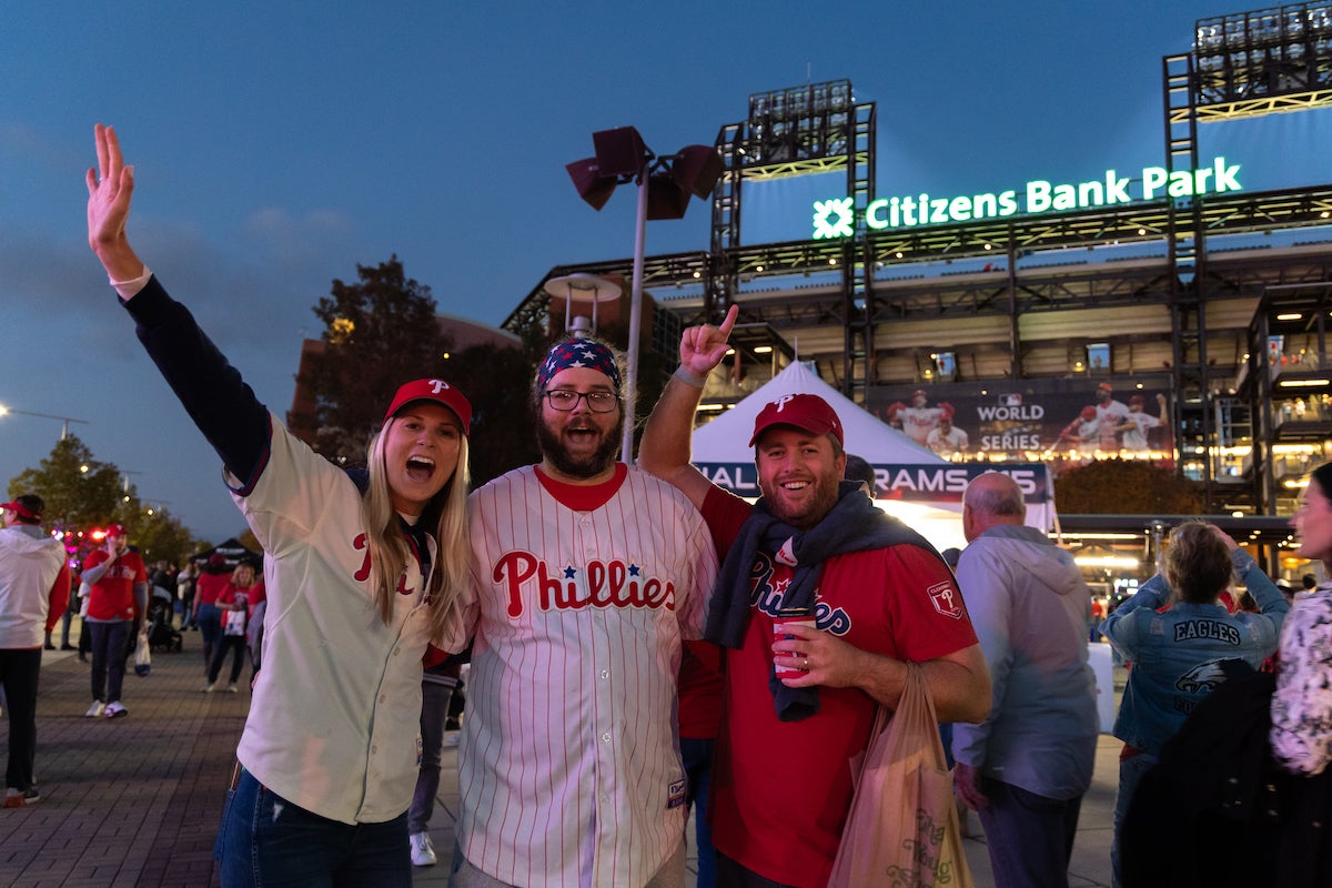 Phillies World Series: Fans return to Citizens Bank Park for Game 3 ...