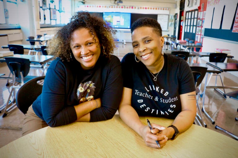 Philly teacher grateful to be mentored by her sister-in-law - WHYY