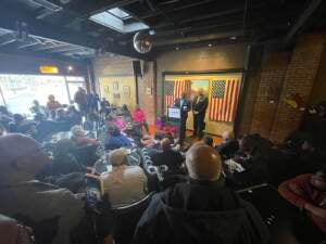 Palmer endorses Benson for Mercer County executive - WHYY