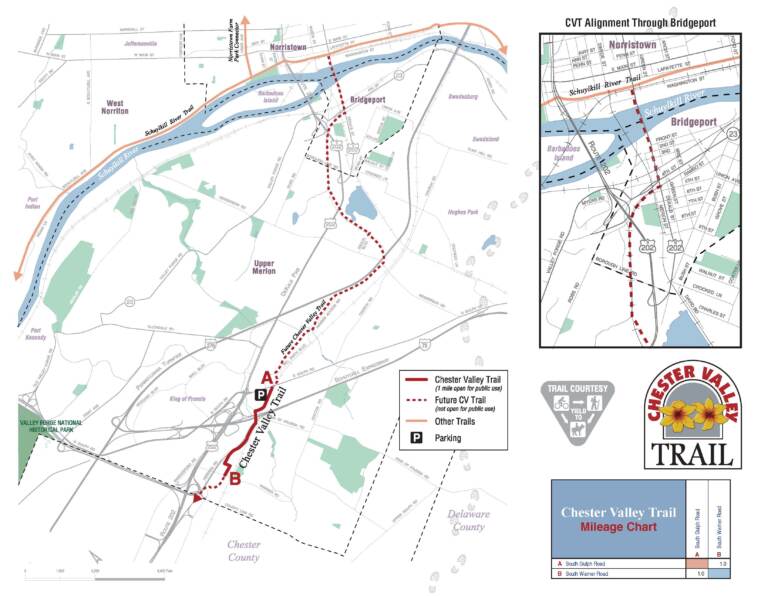 A new major trail is coming to Montgomery County this winter - WHYY