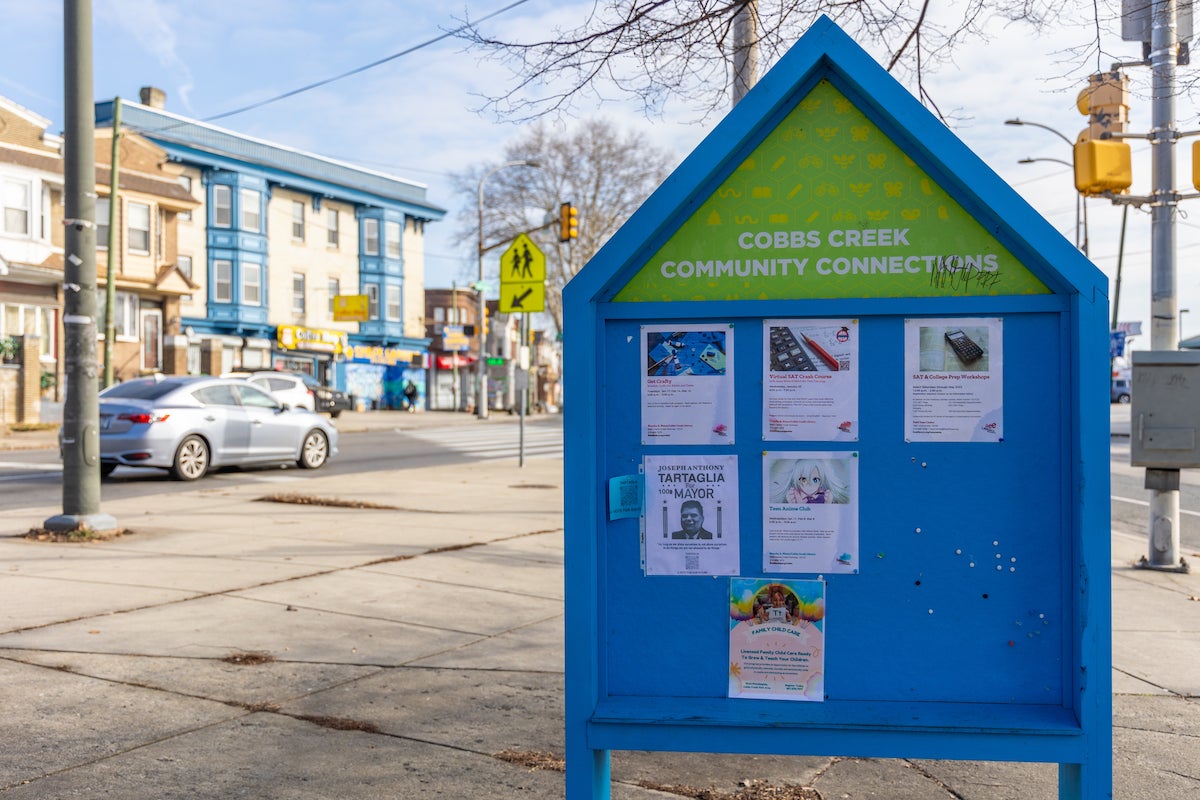 Cobbs Creek Trail gets new signage designed by residents - WHYY
