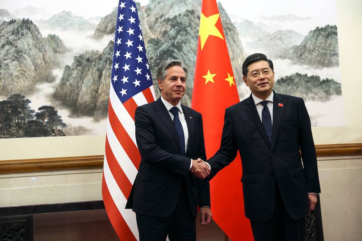 U.S., China remain at odds on numerous issues as Blinken finishes first day of meetings in ...