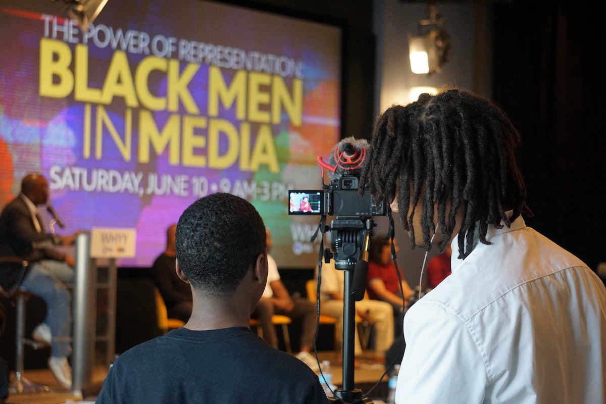 Black men in media discuss their paths to success at WHYY event - WHYY