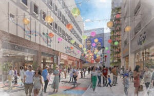 Sixers release new renderings of proposed arena project - WHYY