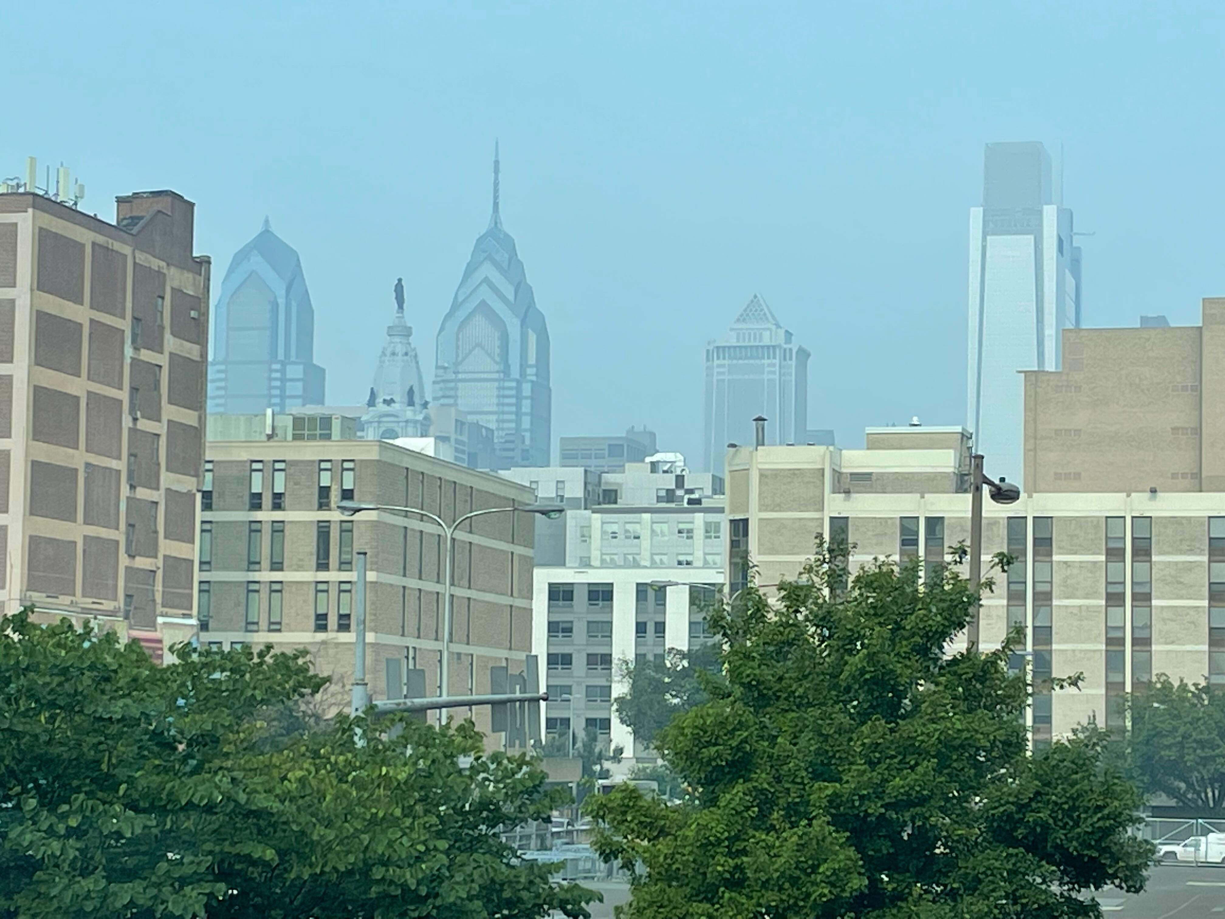 Pa. air quality updates: Code Orange in Philly, suburbs - WHYY